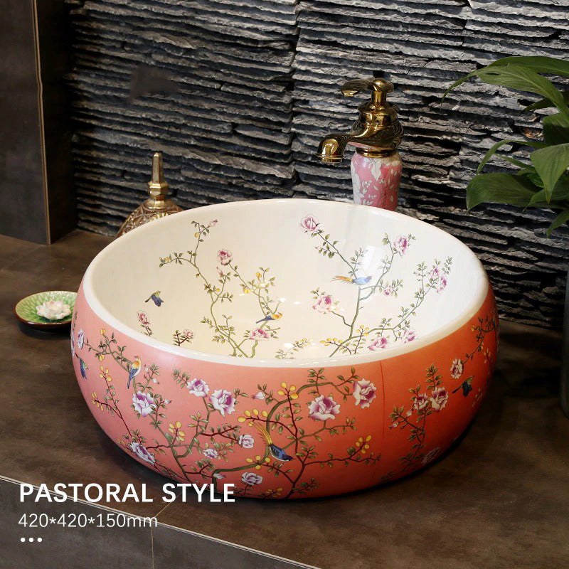 IVANO Floral Vessel Sink | Best Goodie Shop