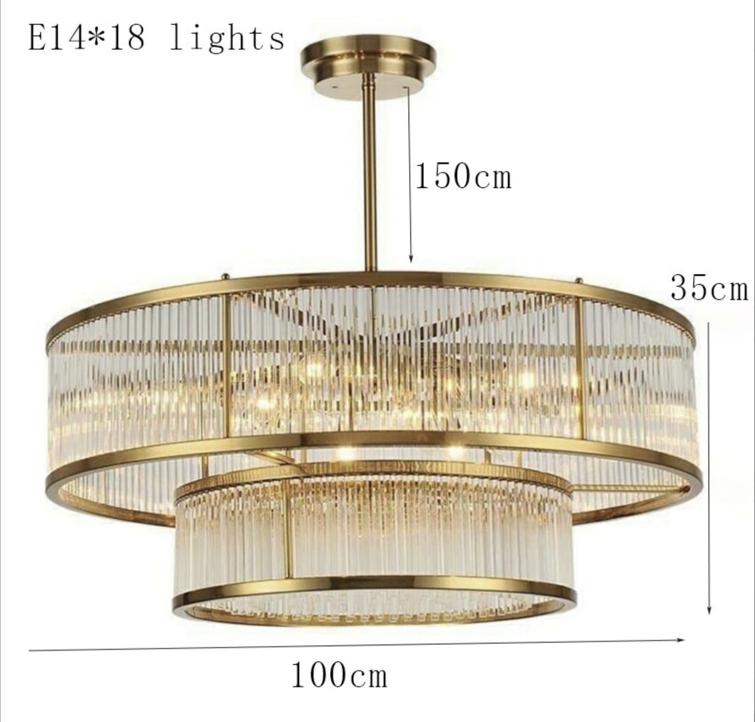 AMARI Chandelier Light | Best Goodie Shop