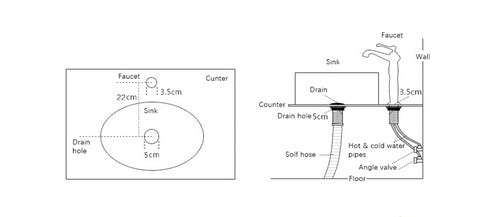 IVANO Floral Vessel Sink | Best Goodie Shop